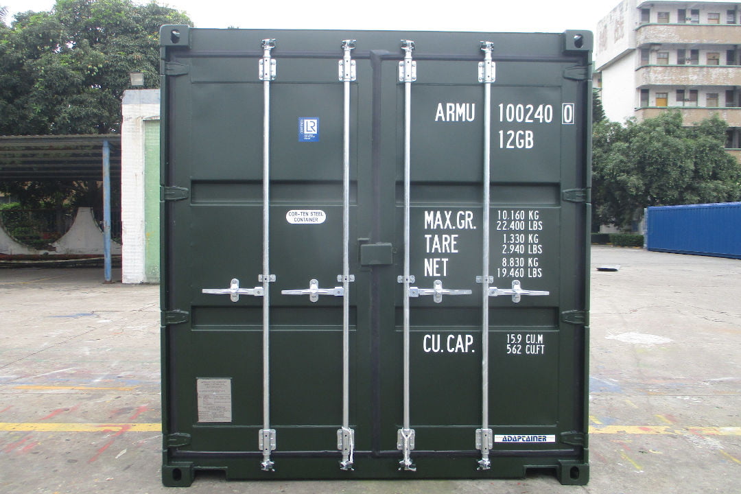 10ft Used Shipping Container Wind & Watertight - BOSS Containers